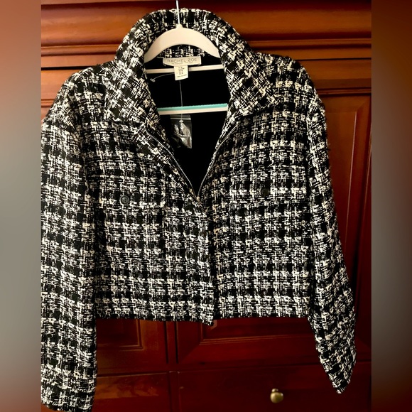 Rachel Zoe | Jackets & Coats | Nwt Rachel Zoe Tweed Short Jacket | Poshmark